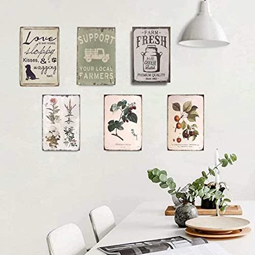Licpact Metal Signs Plaques Wall Decor Hanging Art a Letter from Heaven Butterfly Posters Prints Art Sculpture Decorative for Home Bedroom 8 X 12 Inches