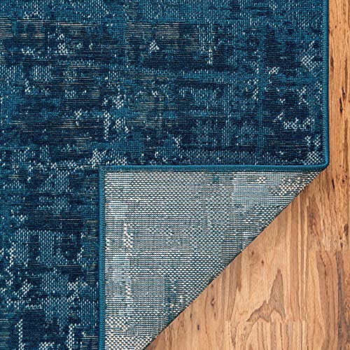 Rugs.com Valencia Collection Area Rug β 5' x 8' Orange Low Rug Perfect for Bedrooms, Dining Rooms, Living Rooms