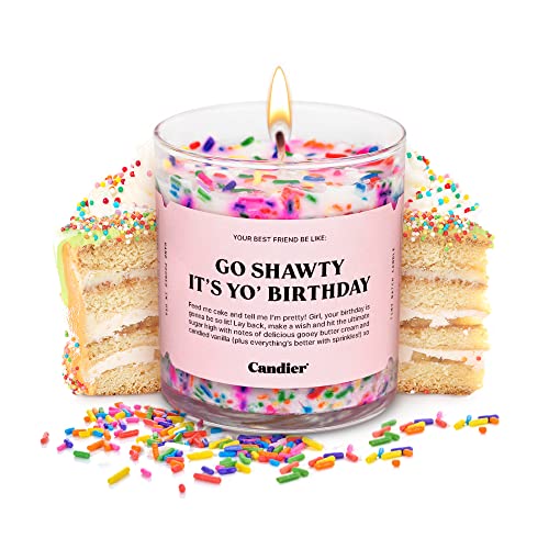 Ryan Porter “Birthday Cake” Candle - 100% Natural & Vegan - Made of Hand-Poured Soy Wax & Cotton Wick - Smells Gooey Buttercream, Bourbon & More - Paraben, Phthalate, Lead-Free Decor Candle