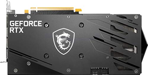 MSI Gaming GeForce RTX 3060 Ti LHR 8GB GDRR6 256-Bit HDMI/DP Nvlink Torx Fan 4 RGB Ampere Architecture OC Graphics Card