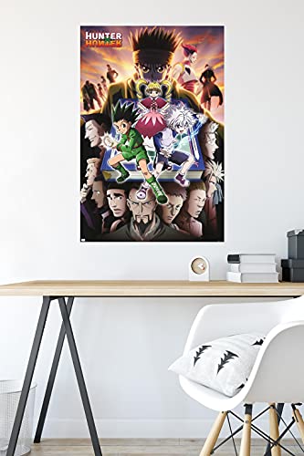 Trends International X Hunter-Book Key Art Wall Poster, 22.375" x 34", Unframed Version