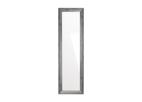 Dark Gray Barn Mirror for Bathroom, Gray Full Length Bathroom Vanity Mirror, Full Body Mirror, Gray Mirror Wall Mount, Gray Frame, Floor Mirror, Mirror for Bedroom 21.5" W x 71" H