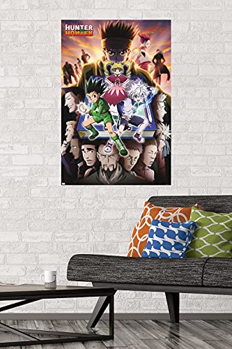 Trends International X Hunter-Book Key Art Wall Poster, 22.375" x 34", Unframed Version