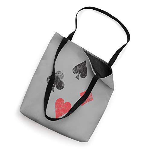 Vintage Playing Card Suits, Spades, Hearts, Diamonds, Clubs Tote Bag