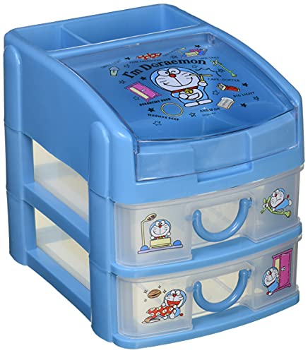 Skater CHE3N Mini Chest, Accessory Case, Storage Box, I'm Doraemon, Secret Tool, 5.9 x 7.5 x 6.5 inches (15 x 19 x 16.5 cm)