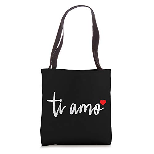 Ti Amo italiano I Love You Valentine's Day Relationship Tote Bag