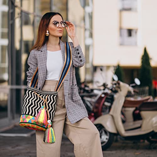 Wayuu Boho Chic Collection Designer Hand Woven Crocheted Tote Bag