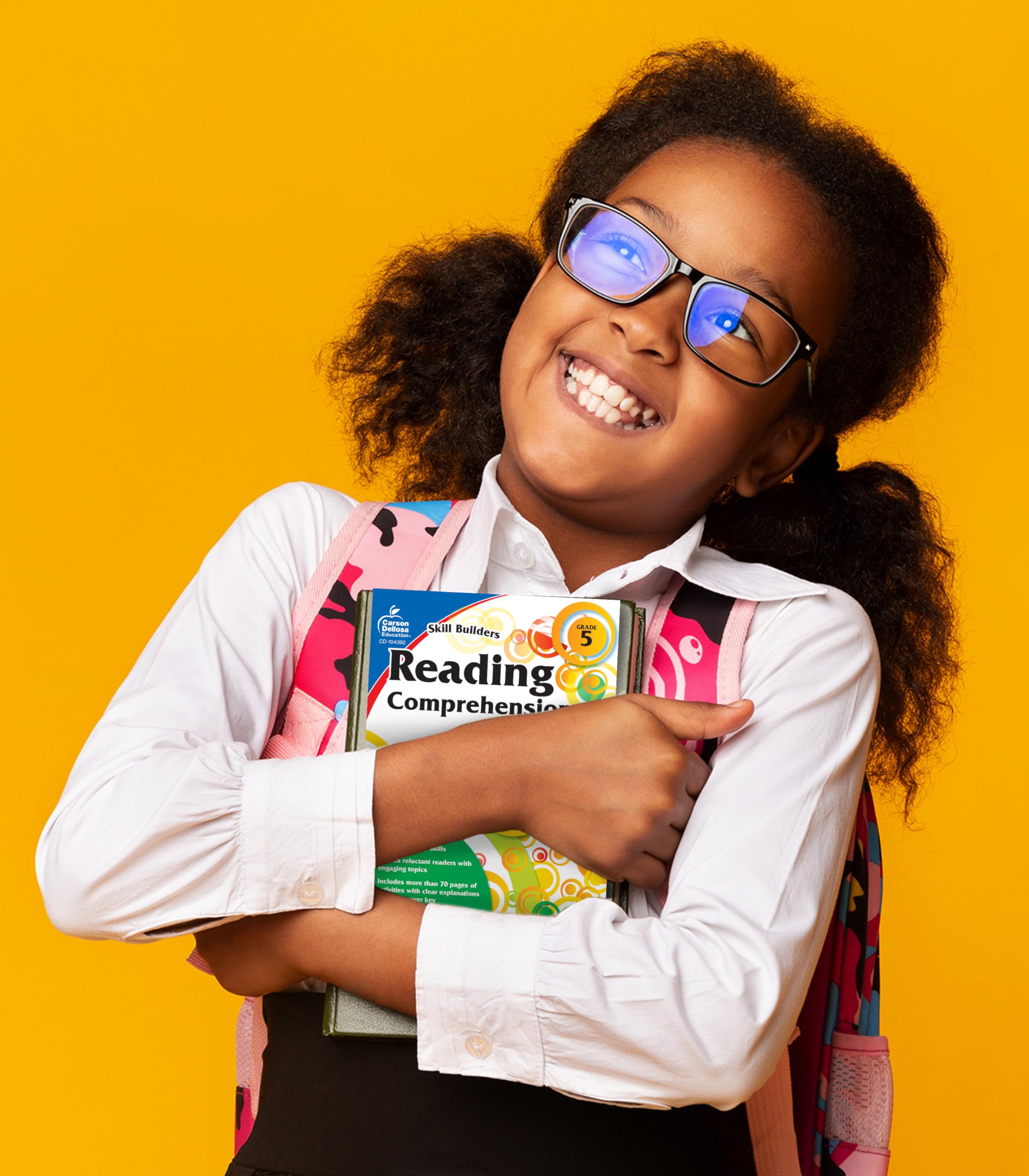 Carson Dellosa | Skill Builders Reading Comprehension Workbook | 5th Grade, 80pgs