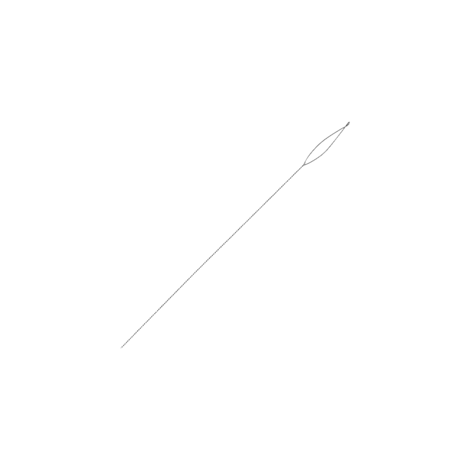 Beadalon 700F-102 Collapsible Eye Needles 2.5-Inch Fine 4 Pack