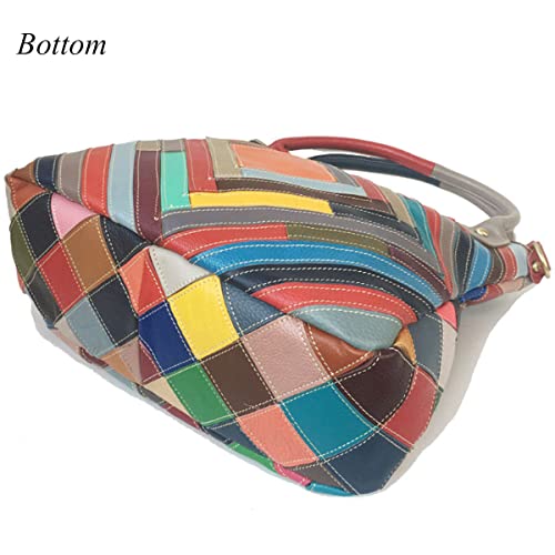 Poopy Women Purses and Handbags Shoulder Bags Ladies Designer Top Handle Satchel Tote Bag (multicolored)
