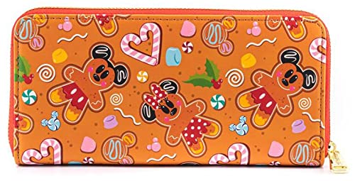 Loungefly Disney Ginger Bread Zip Around Wallet, One Size (130209)