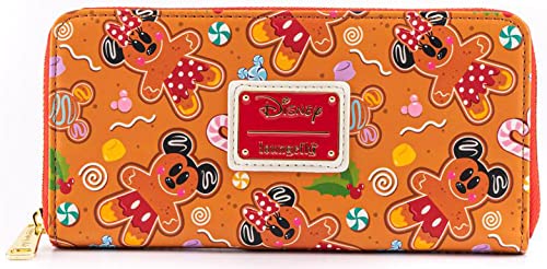 Loungefly Disney Ginger Bread Zip Around Wallet, One Size (130209)