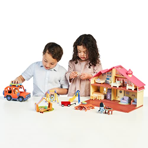 Bluey, 4WD Family Vehicle, with 1 Figure and 2 Surfboards | Customizable Car - Adventure Time | for Ages 3+, Multicolor, 13018