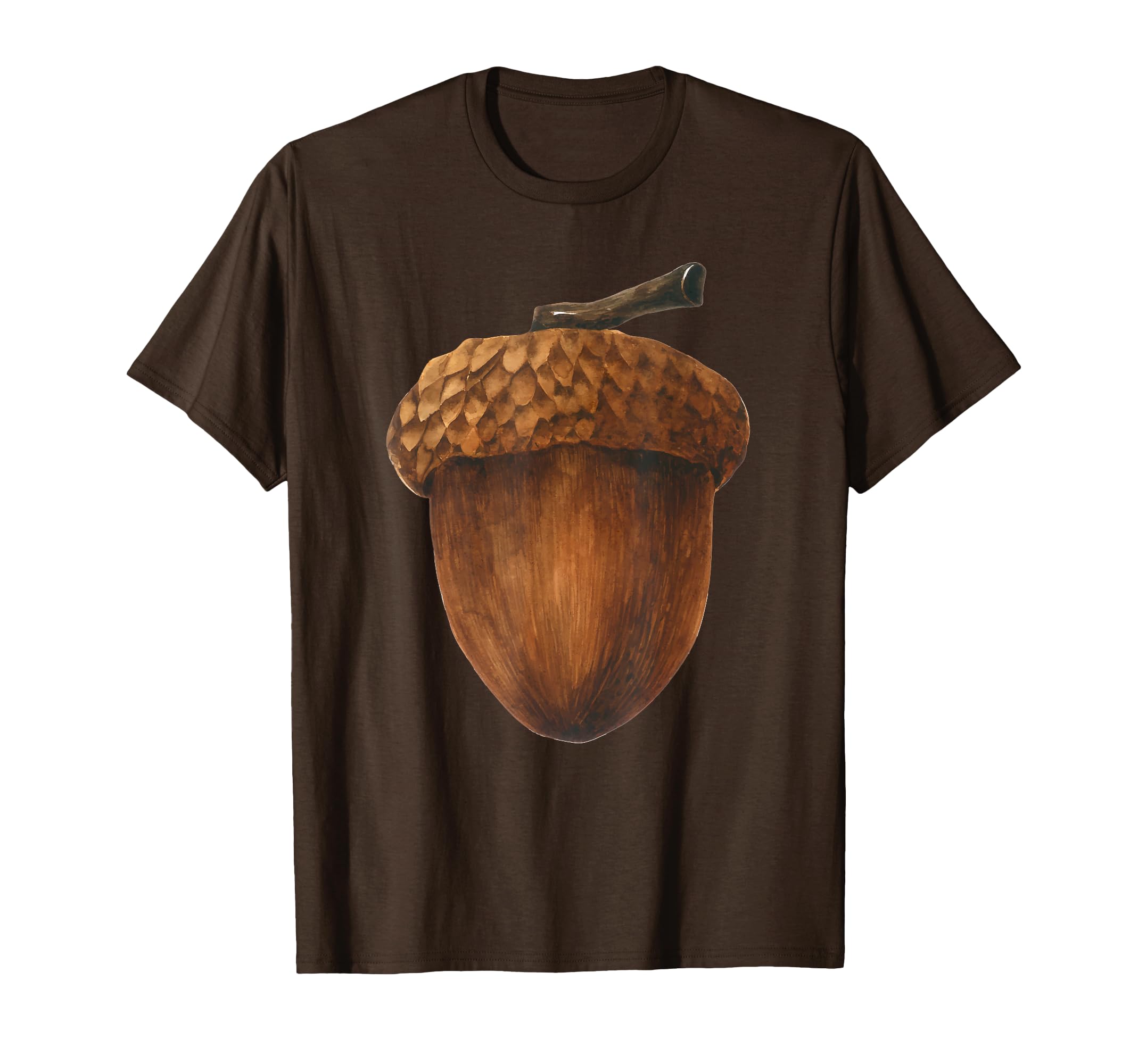 Big Acorn Costume Cute Easy Food Halloween T-Shirt