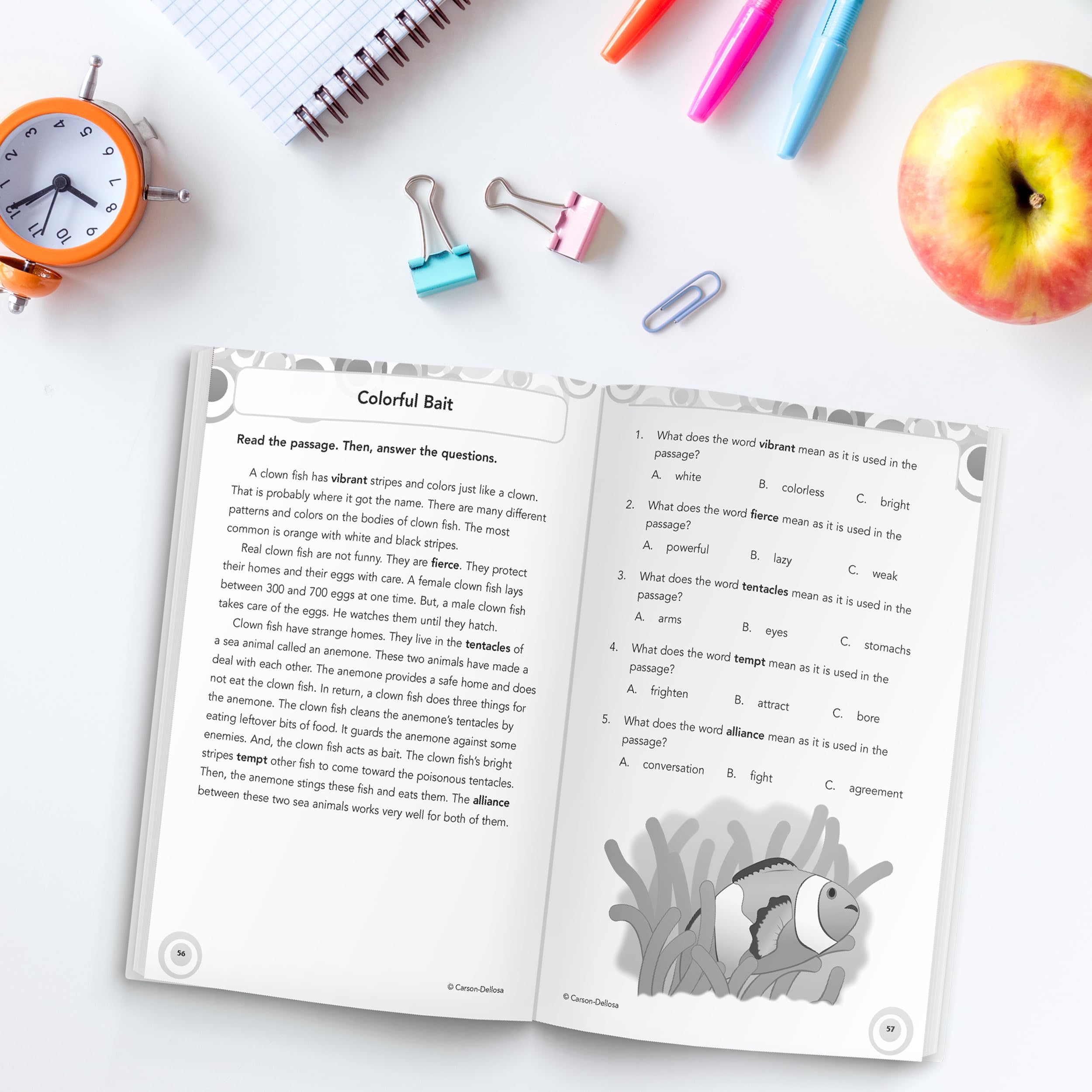 Carson Dellosa | Skill Builders Reading Comprehension Workbook | 3rd Grade, 80pgs