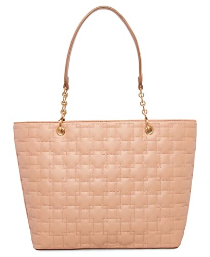 Anne Klein womens E/W Anne Klein Quilted E W Tote, Dusty Rose, One Size US