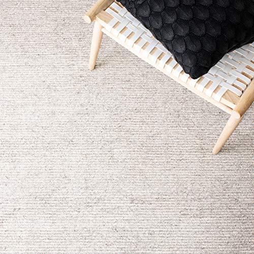 SAFAVIEH Himalaya Collection 8' x 10' Grey HIM153F Handmade Premium Wool & Viscose Area Rug