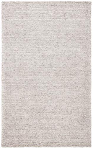 SAFAVIEH Himalaya Collection 8' x 10' Grey HIM153F Handmade Premium Wool & Viscose Area Rug