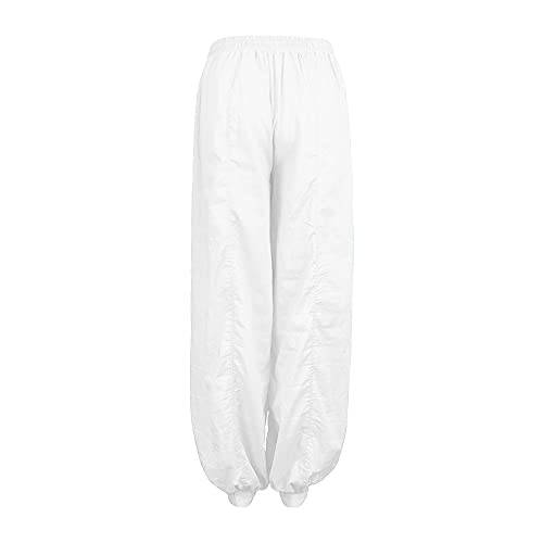 AopnHQ fold Over Yoga Pant high Waisted Pant Summer Plus Size Dresses Women White Pants Plus Size Pants Black Capri Plus Size Flowy Boho Pants
