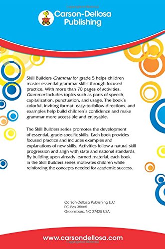Grammar, Grade 5 (Skill Builders)