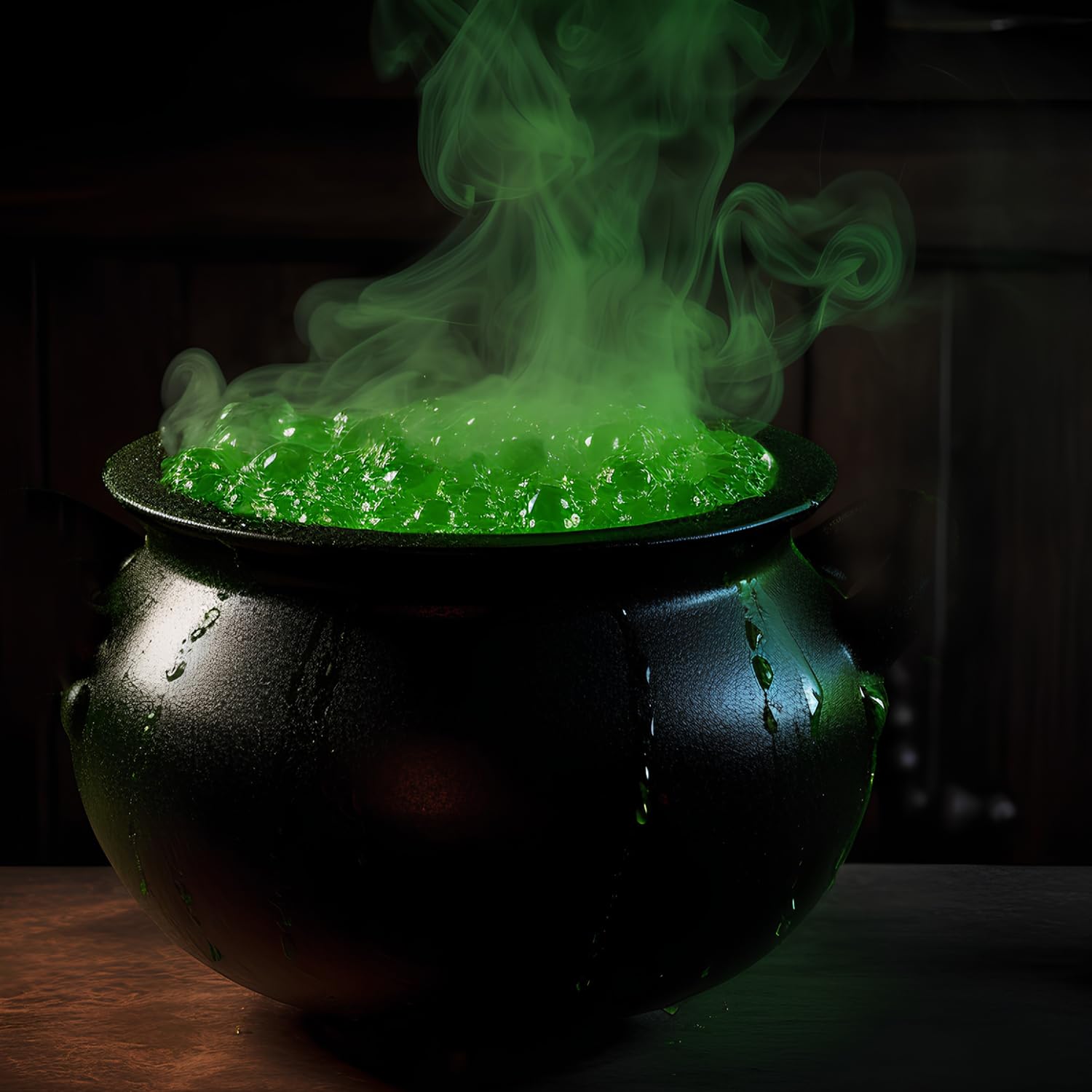 GiftExpress 8" Black Cauldron Kettle, Cauldron Halloween Decor