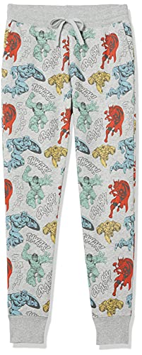 Amazon Essentials Disney | Marvel | Star Wars Women's French Terry Fleece Jogger Sweatpants, Marvel Avengers, Large