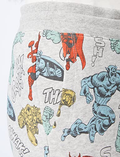 Amazon Essentials Disney | Marvel | Star Wars Women's French Terry Fleece Jogger Sweatpants, Marvel Avengers, Large