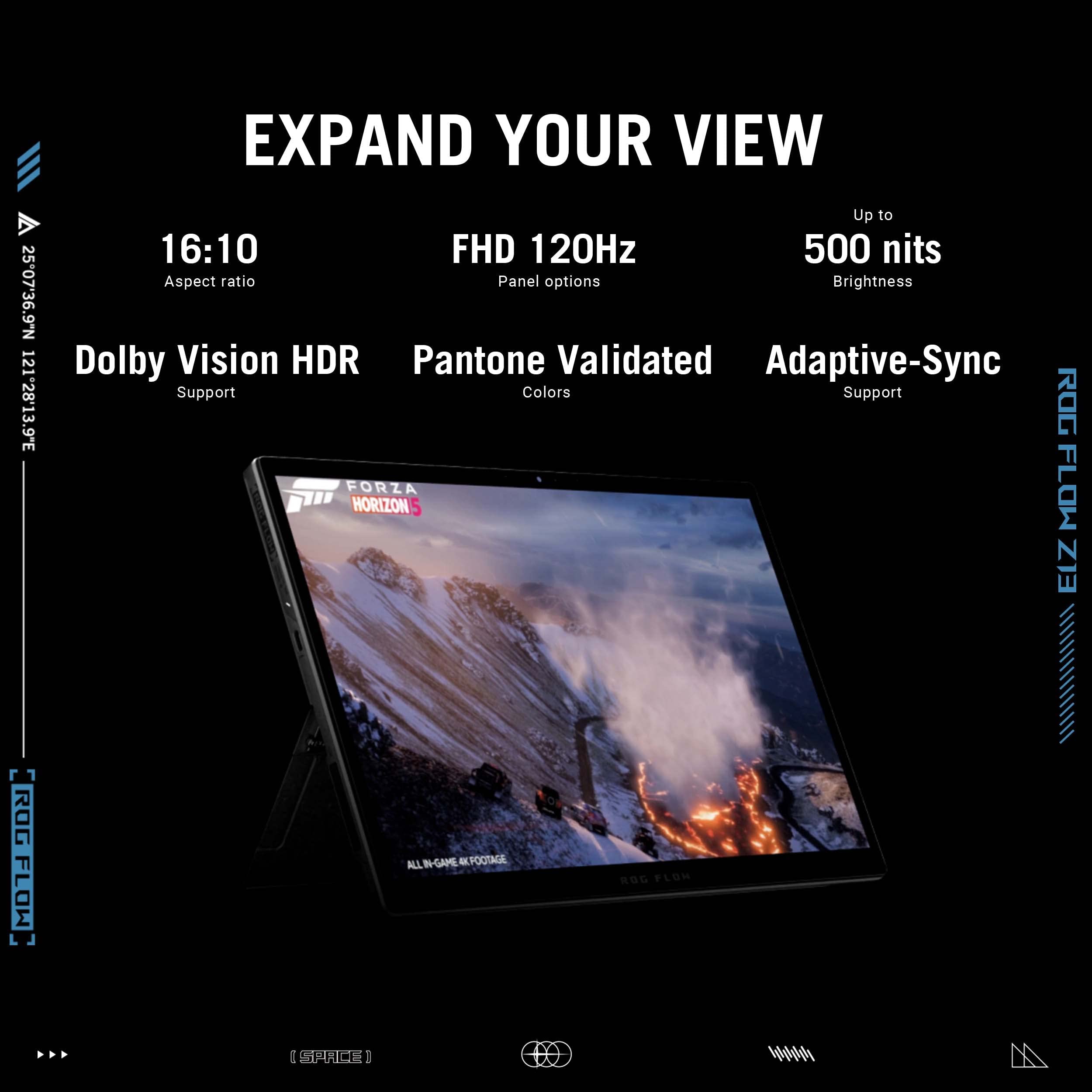 ASUS ROG Flow Z13 (2022) Gaming Laptop Tablet, 13.4” 120Hz FHD+ Display, NVIDIA GeForce RTX 3050, Intel Core i7-12700H, 16GB LPDDR5, 512GB PCIe SSD, Free Bundle Detachable RGB Keyboard, GZ301ZC-PS73