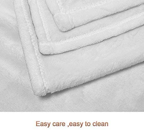 HommomH 60"x80" Yellow Siberian Tiger Blanket Animal Art Painting Soft Fluffy Fleece Throw for Couch Sofa Bed