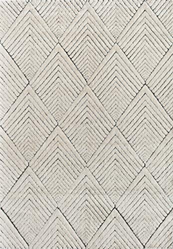 CosmoLiving by Cosmopolitan Area Rug, 8'0"x10'0", Alabaster