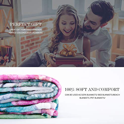 Jekeno Mushroom Blanket Butterfly Art Print Throw Blanket Cozy Smooth Soft for Sofa Chair Bed Office 50"x60"