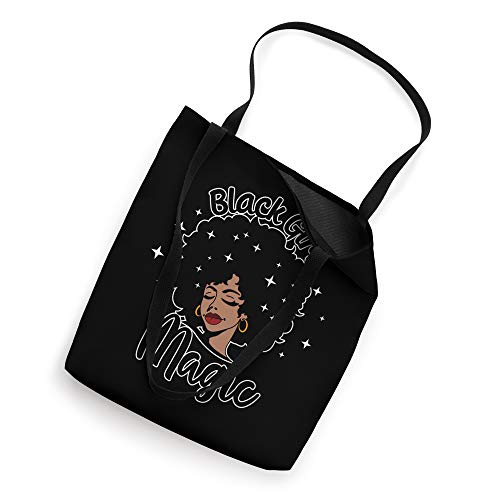 Black Girl Magic, For Women, Beautiful Afro Girl Black Women Tote Bag