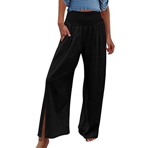Womens Capri Joggers fold Over Yoga Pant Wide Leg Womens Pants Comfy Lounge Pants Women Underwear Women Womens White Capri Pants Wide Leg Black Pants