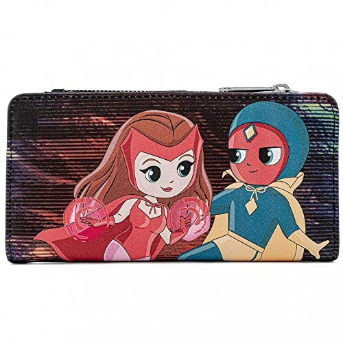 Loungefly Marvel Wanda Vision Chibi Faux Leather Wallet