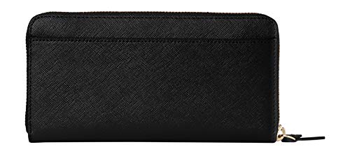 Kate Spade New York Laurel Way Neda Continental Leather Wallet (black)