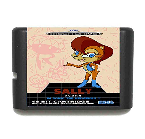 ROMGame Sally Acorn In Sonic The Hedgehog 1 16 Bit Md Game Card For Sega Mega Drive For Genesis