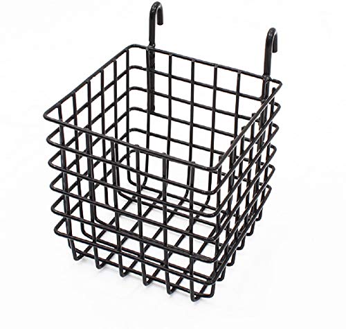 Magic Partition Wire Wall Pencil Case, Dense Netted Basket, with Hook for Wire Wall Grid & Panel…