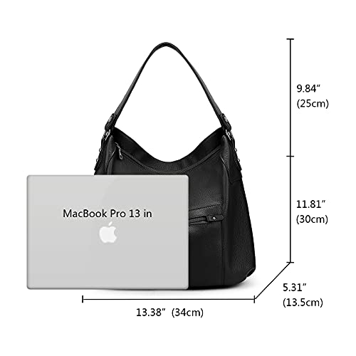 YALUXE Crossbody-Bag-for-Women Genuine Leather Fashion Handbags Chain small