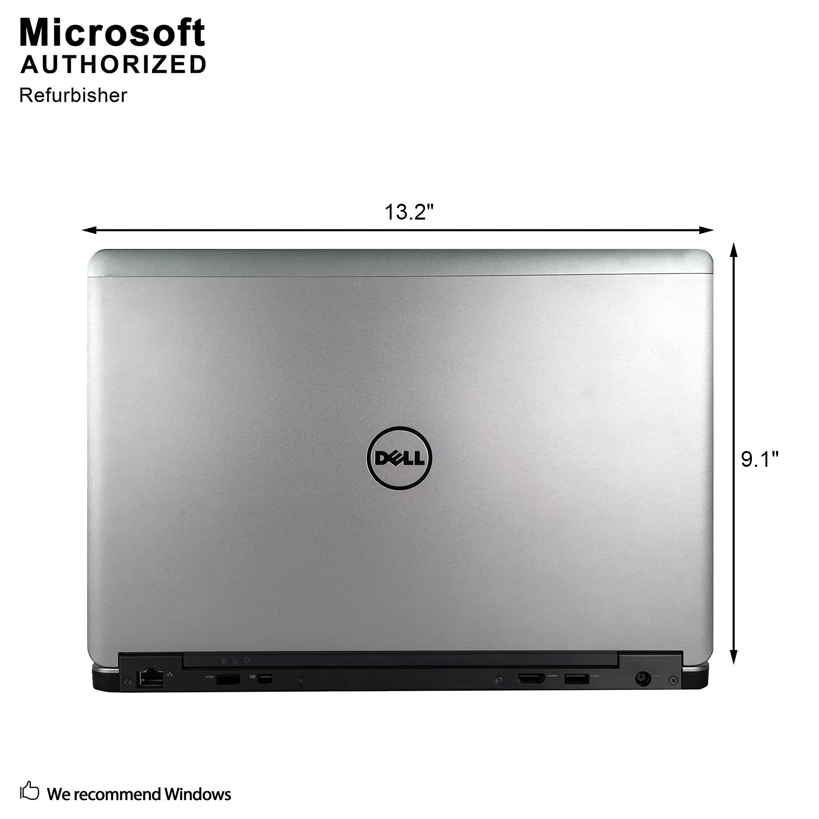 Dell Latitude E7440 14.1 Business Ultrabook PC, Intel Core i5 Processor, 8GB DDR3 RAM, 256GB SSD, Webcam, Windows 10 Professional (Renewed)