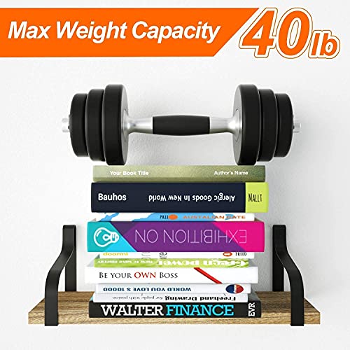 Love-KANKEI Floating Shelves Bundle(Contains 2 Items)