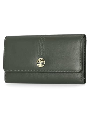 Timberland Women's Leather RFID Flap Wallet Clutch Organizer