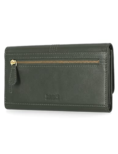 Timberland Women's Leather RFID Flap Wallet Clutch Organizer