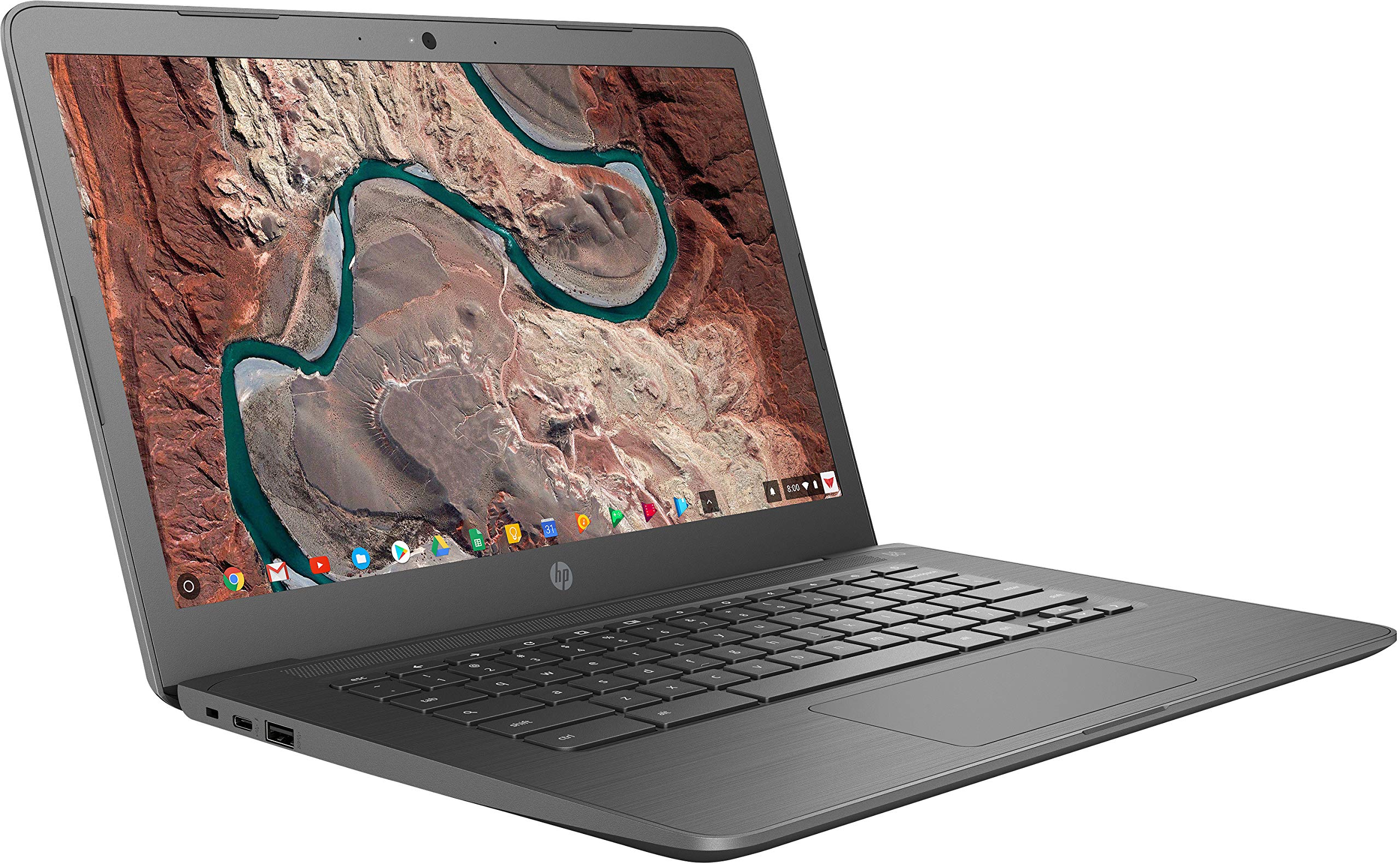 HP 4BS38UA Chromebook 14 IPS HD (1366x768) Intel Celeron N3350 4GB RAM, 32GB eMMC Hard Drive, Bluetooth, HDMI, Model 14-ca023nr