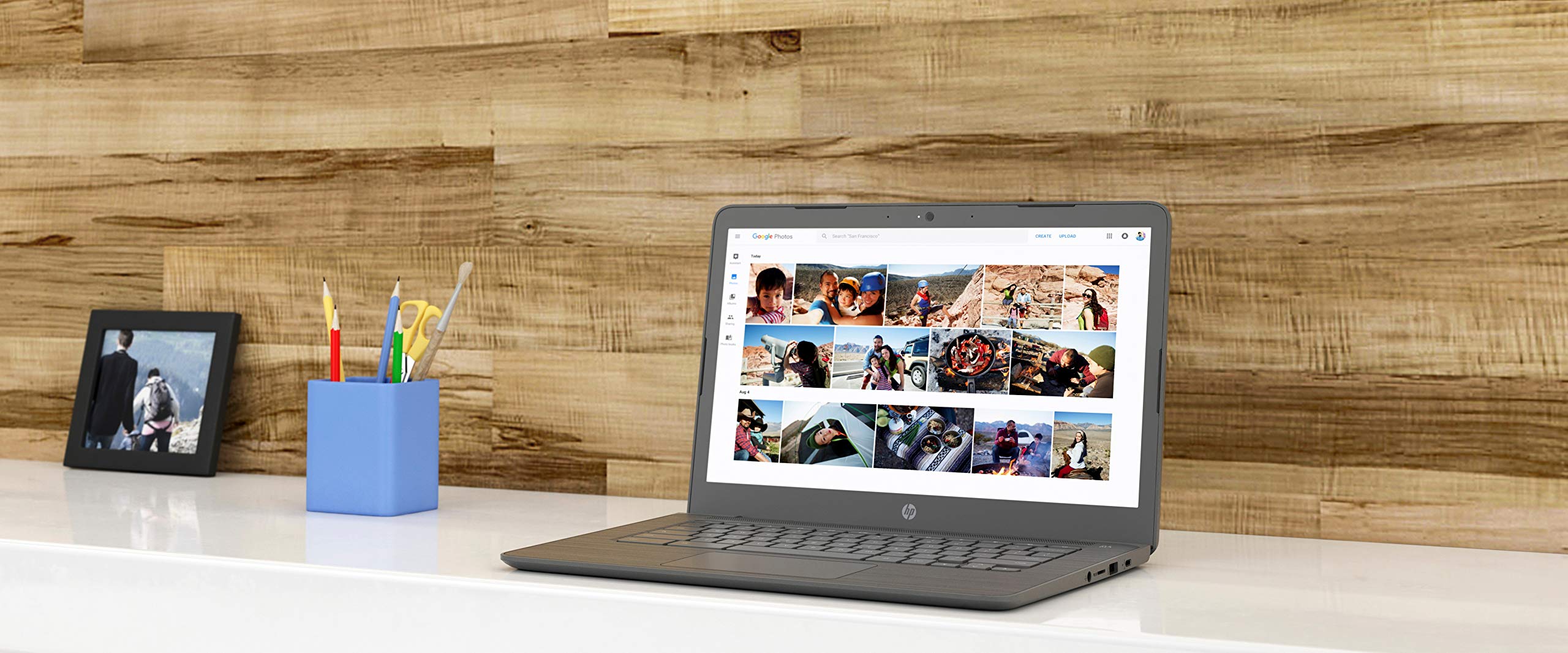 HP 4BS38UA Chromebook 14 IPS HD (1366x768) Intel Celeron N3350 4GB RAM, 32GB eMMC Hard Drive, Bluetooth, HDMI, Model 14-ca023nr