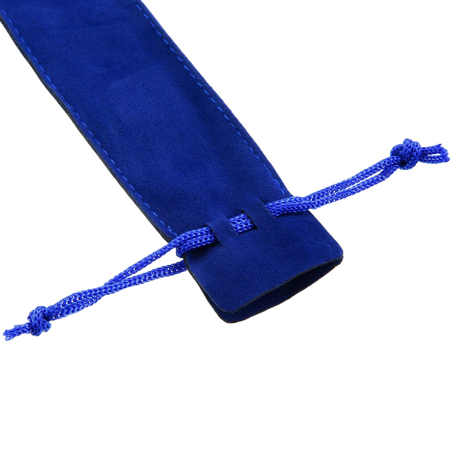 50 Pieces Pen Pouch Velvet Drawstring Pen Bag Velvet Case Pencil Bag for Pen and Pencil (Multicolor)