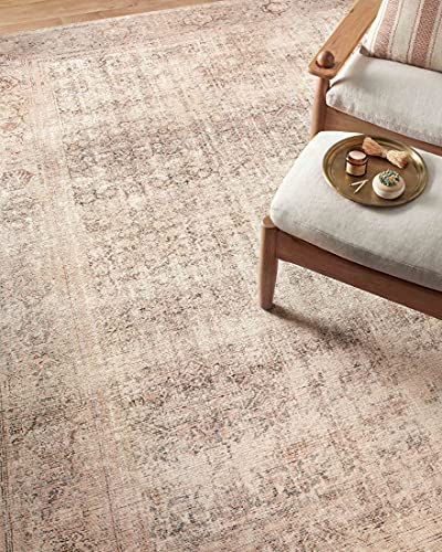 Amber Lewis x Loloi Georgie Collection GER-02 Ocean / Sand 7'-6" x 9'-6" Area Rug