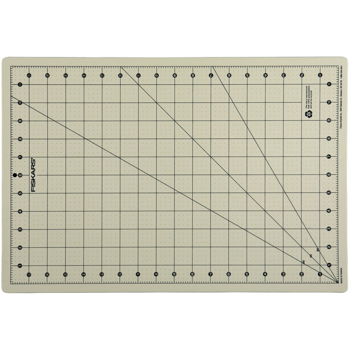 Fiskars 12x18 Eco Cutting Mat (01-005899)