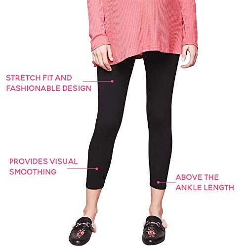 Terramed Maternity Leggings Over The Belly | Maternity Compression Leggings Capri | Belly Support Pregnancy Leggings for Women | Maternity Capris | Maternity Tights for Workout, Yoga & More | Small