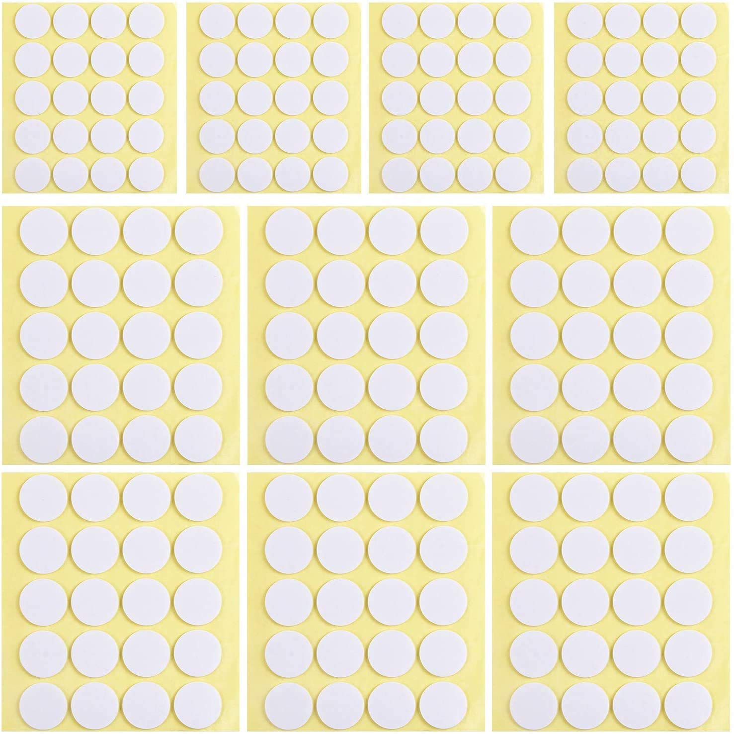 400pcs Candle Wick Stickers, Heat Resistance Candle Making Double-Sided Stickers