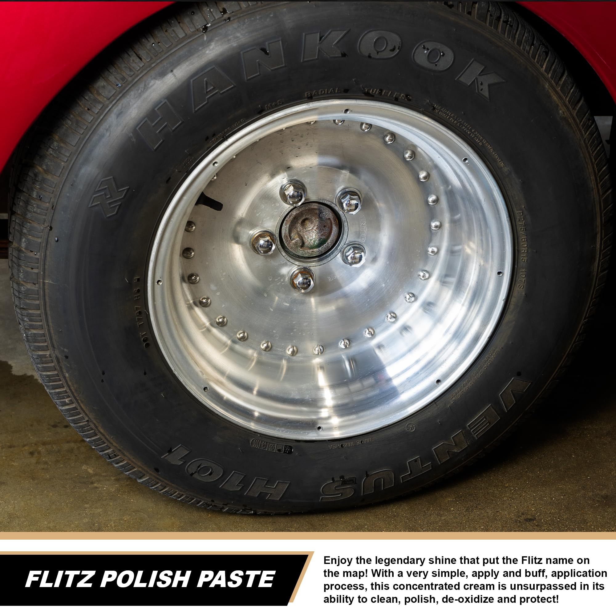 Flitz BU 03515 Metal, Plastic and Fiberglass Polish Paste - 5.29 oz. , Blue